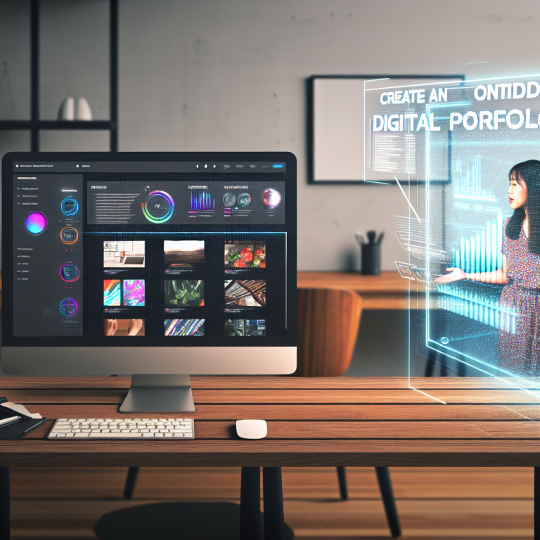 Como criar um portfólio digital que se destaque em 2024 - Trilhas de ...